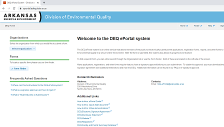 Division of Environmental Quality (DEQ)